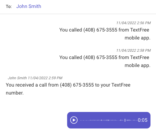 How to send and receive audio messages – Pinger help