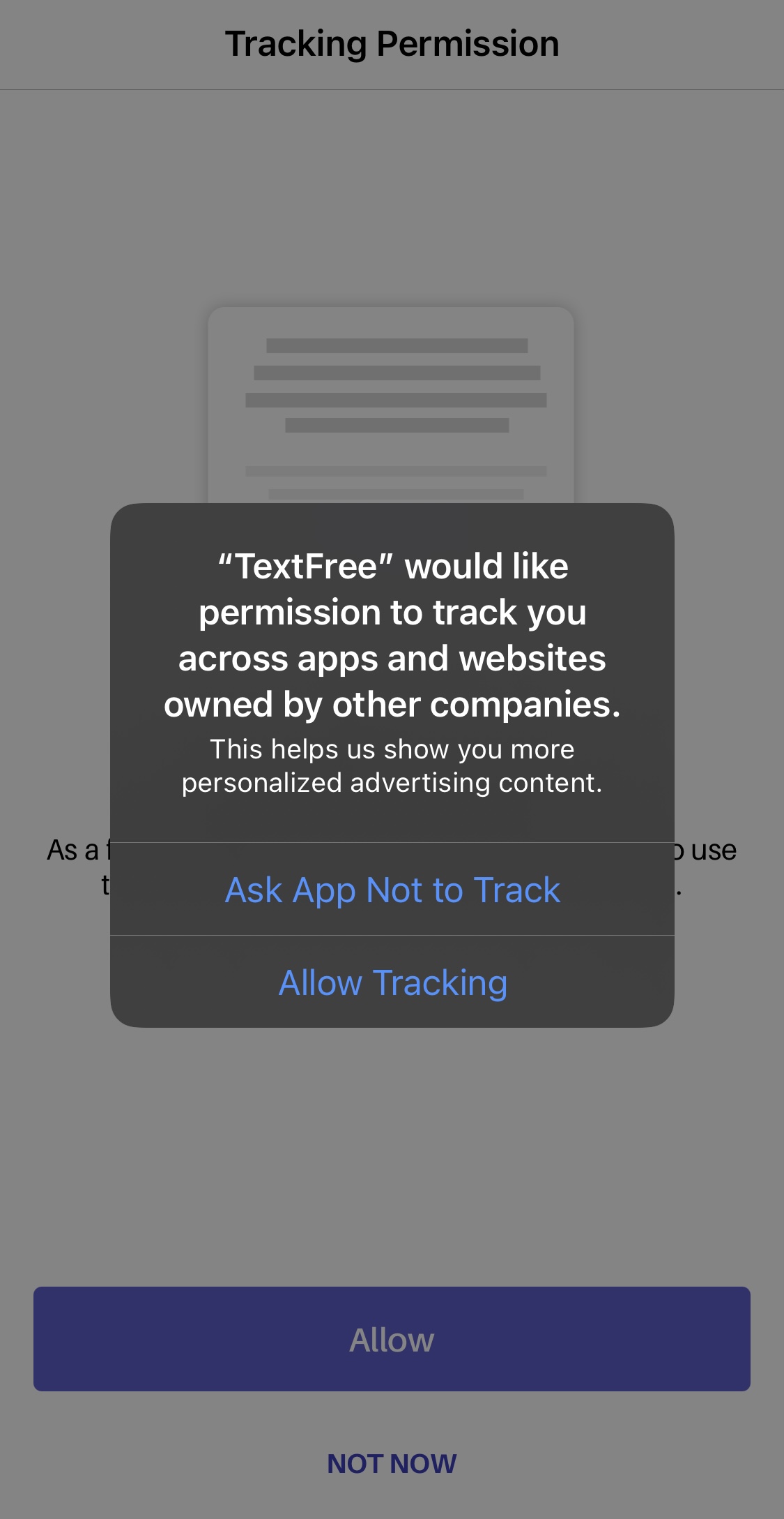 Why am I being asked to allow tracking on Pinger? – Pinger help